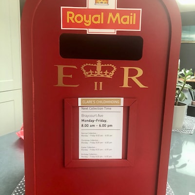 Post Box SIGN ONLY for Weddings, Birthdays, Christenings Etc Post Box ...