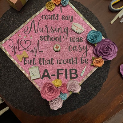 Printable Grad Cap Topper, DIY Graduation Cap Topper, Wanted to Give Up ...