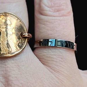 Custom Bible Verse Ring Stainless Steel Stacking Band Ring - Etsy