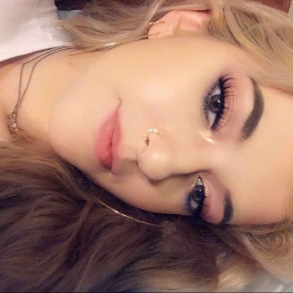 Tiny Beaded Nose Ring, Gold Filled Nose Hoop, Nose Piercing, Nose ...