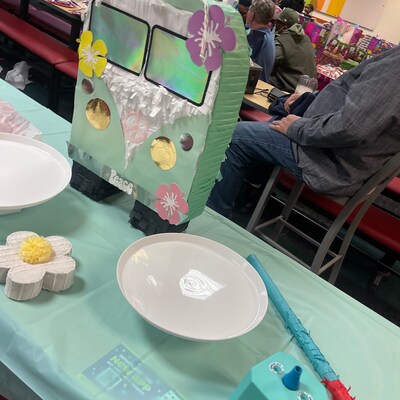 Hippie Van Pinata 60s Themed custom Colors - Etsy