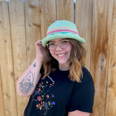 Babylon Bucket Hat PDF Crochet Pattern - Etsy