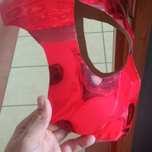 Buy Andrew Spidey Easy Faceshell Mask for Cosplay PDF Template - A4 ...