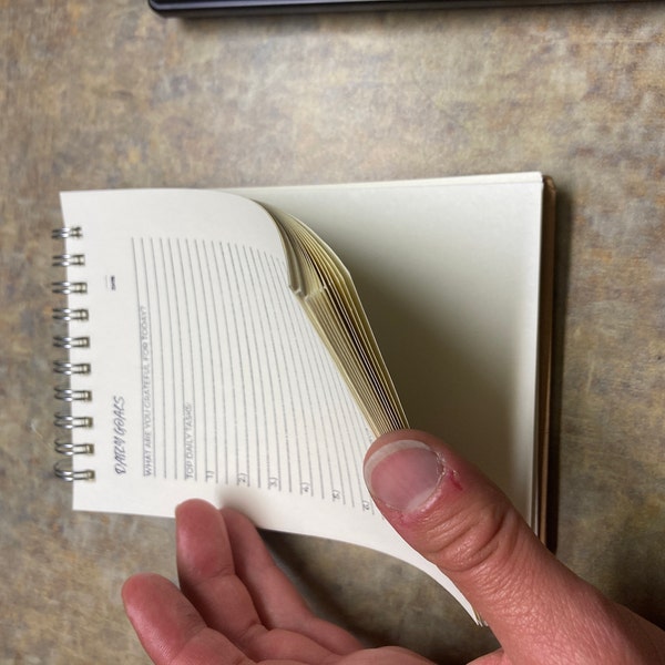 Top Spiral Kraft Notepad | 160 Pages 80 Sheets | 100 Gsm Eco-friendly ...