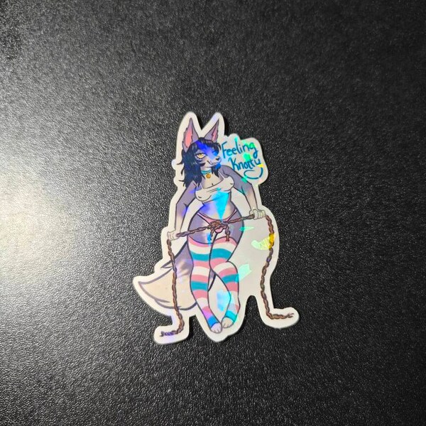 Mesmerizer - Hatsune Miku & Kasane Teto 3" Holographic Glitter Stickers ...