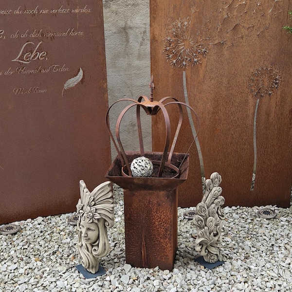 Schone Rostige Gartendeko Gunstig Fotos