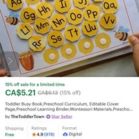 Buy Toddler Busy Book,preschool Curriculum, Editable Cover Page ...