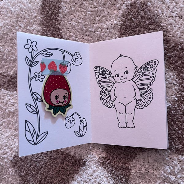 Devil Kewpie Doll Vinyl Sticker Kewpie Doll - Etsy