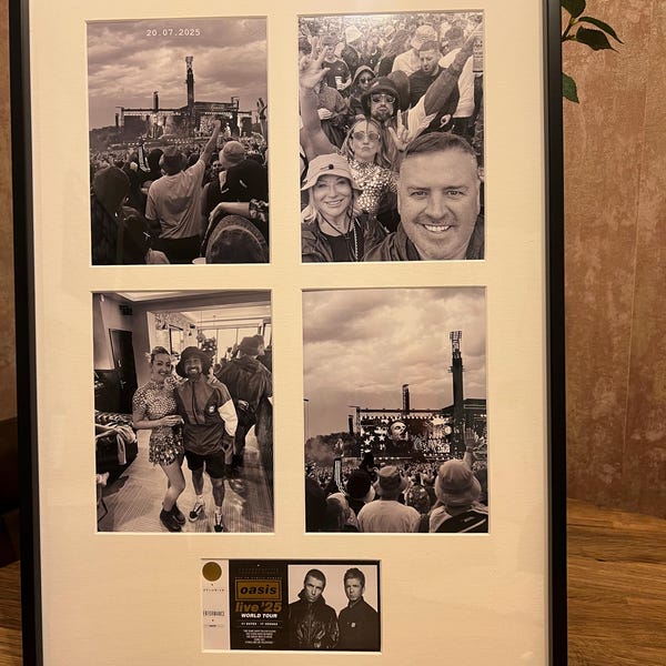 Wooden Multi Aperture Photo Frame. Holds Two 5x7" and Twelve 2x3" Sized ...