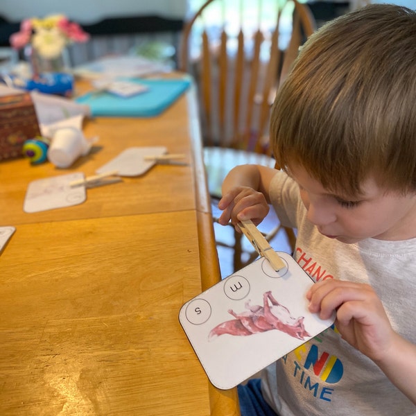 Winter Woodlands Early Learning Set - Etsy