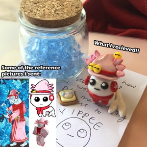 Cute Mushroom Frog Worry Warts Pet Goblincore Decoration Handmade ...