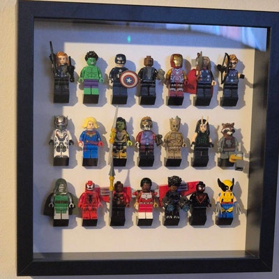 Display Frame for LEGO Minifigures Custom Minifig Display Frame new ...