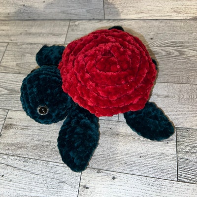 Rose Turtle Crochet Pattern PDF Download, Beginner Friendly Amigurumi ...
