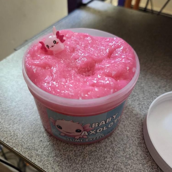 Strawberry Cheesecake DIY Floam Slime - Buttery Floam Slime Set With ...