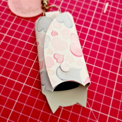 Goth Bat Wing Keychain SVG Mans Bat Key Cover Template Key Wrap Bag Tag ...