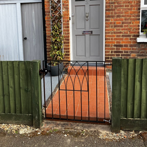 Large Metal Garden Decking Fence Panel 1130mm Wide X 813mm High Powder ...