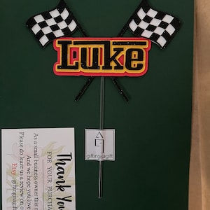 Car Cake Topper, Birthday Cake Topper, Hotwheels Cake Topper, Race Car ...