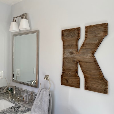 24 Reclaimed Letter. A to Z. 0 to 9. Rustic Letter. Marquee Letter ...