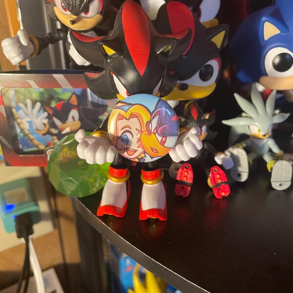 Sonic Button 4 Pack - Etsy