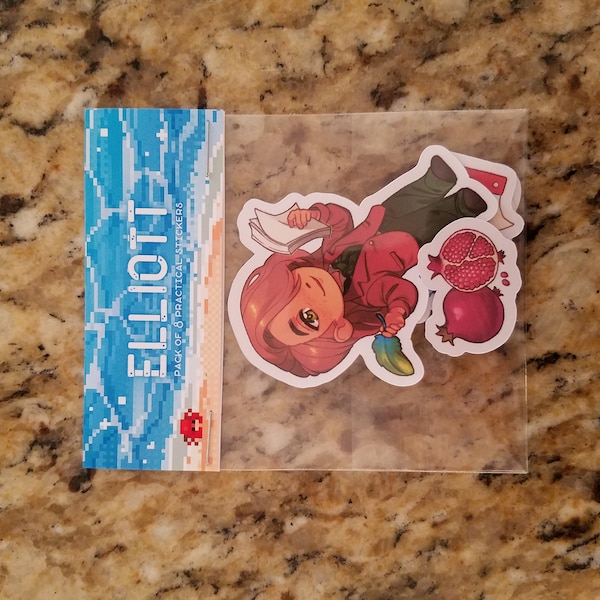 Elliott Sticker Pack | Stardew Valley - Etsy