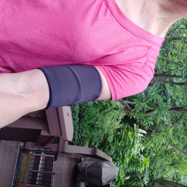 MIDNIGHT NEOPRENE SENSOR Arm Band Cover - Dexcom, Omnipod, Libre - Etsy