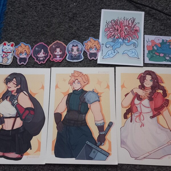 OMORI Silly Character Sticker Skrunkly OMORI, Aubrey, Kel, Hero, Mari ...