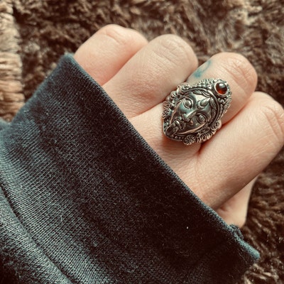 Shiva Lingam, Om Shiva Ring, Spiritual Ring, Religious Symbol. - Etsy