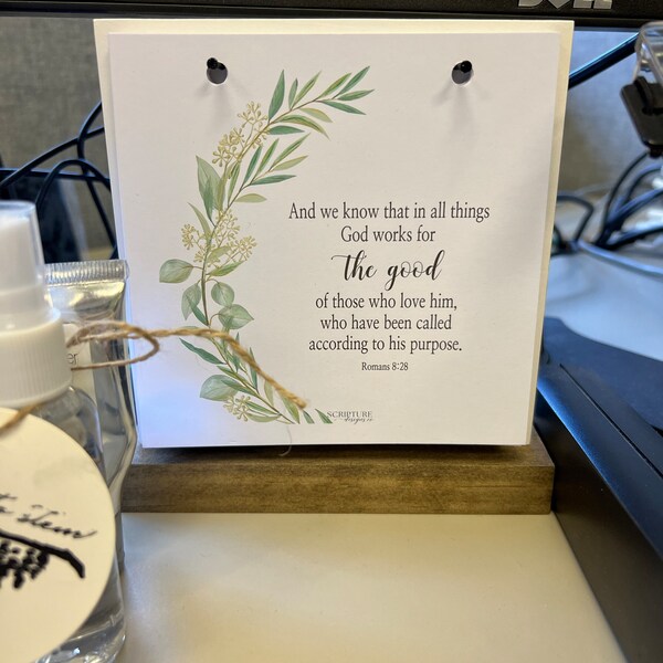 Proverbs 31 Woman, Scripture Cards With Stand, Gift for Mom, Gift for ...