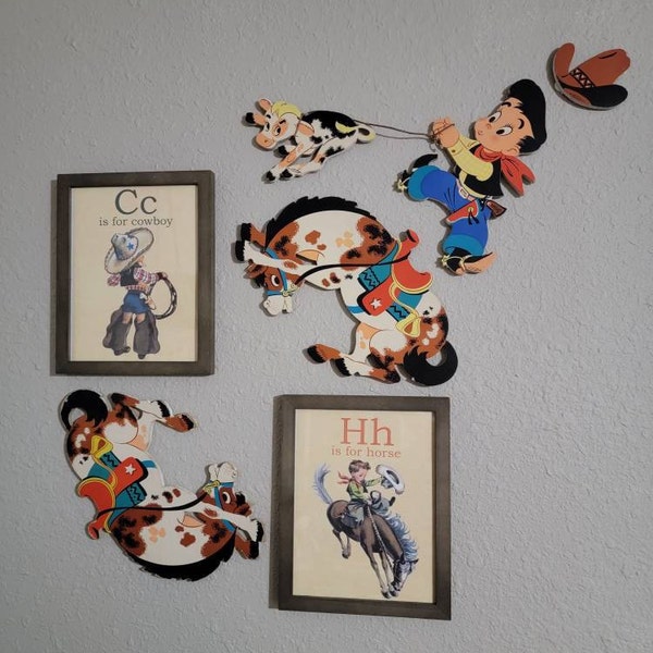 Vintage Retro A-Z ABC Alphabet Wall Poster - Etsy