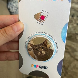 Monogram Custom Personalized Swappable Pop Socket Authentic Initials ...