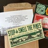 Civilian Conservation Corps Stop and Smell the Pines Bumper Sticker CCC ...