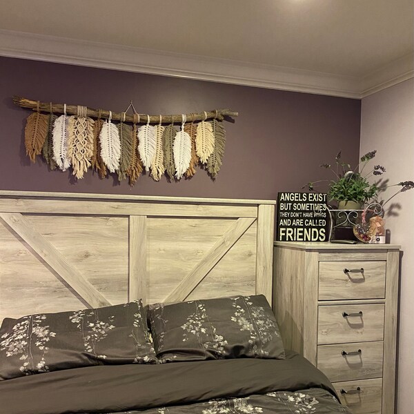 The Dupre Macrame Feathers - Etsy