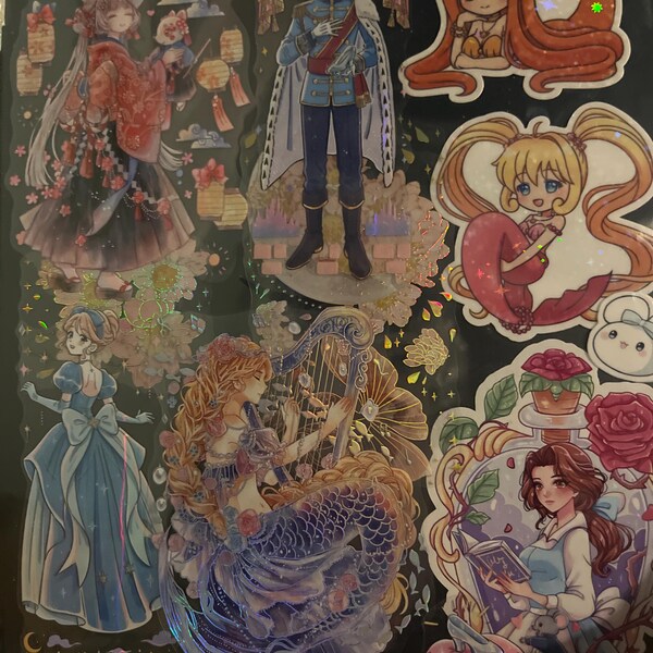 Cyber City Crystal Diecut Stickers - Journal Scrapbook - Urban Future ...