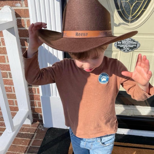 Custom Toddler Cowboy Hat | Personalized Toddler Cowboy Hat | Custom ...