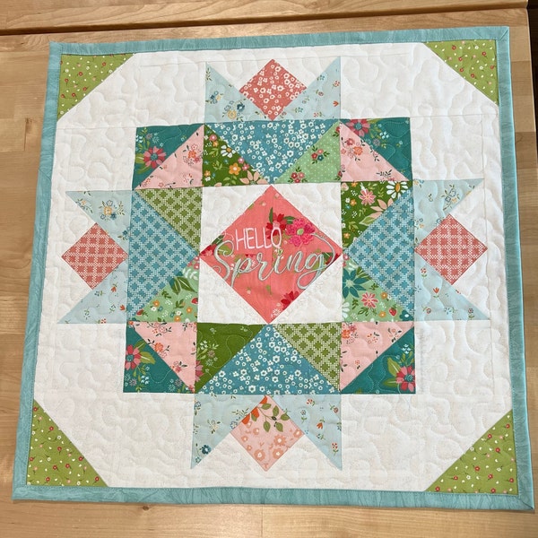 Seasonal Table Topper Pattern, PDF Quilt Pattern - Etsy