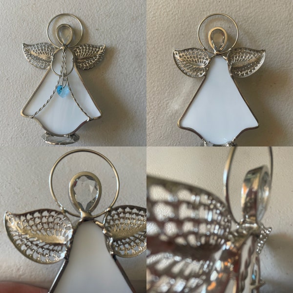 Basket Weave Stained Glass Panel - Etsy