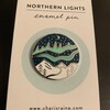 Northern Lights Enamel Pin - Etsy