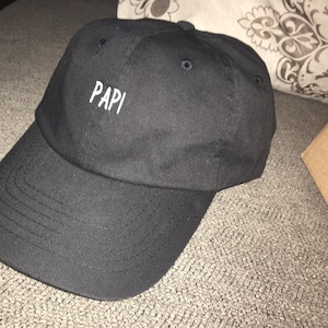 PAPI Baseball Hat Papi Dad Hat, Champagne Papi Drake, Papi Hat, Zaddy ...