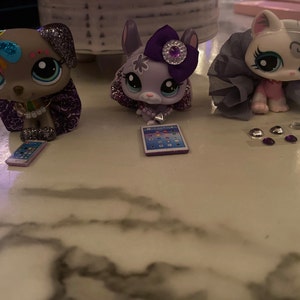 Littlest Pet Shop Clothes LPS Accessories 6 Custom Collars - Etsy