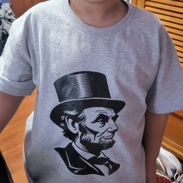 Abraham Lincoln SVG, JPG, PNG, Dxf, Pdf, Eps Graphic - Ideal for Cricut ...