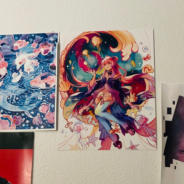 Genshin Impact Kokomi Print 11x14" - Etsy
