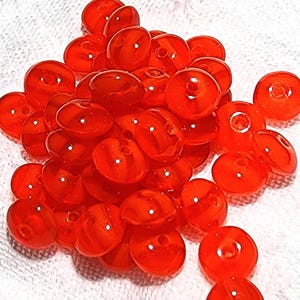 100pcs Dark Red Beads 3mm Czech Glass Beads 3mm Tiny Round Beads Red ...