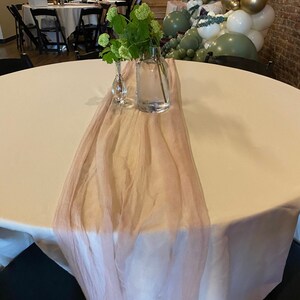 Napkins or Runner Color Choice 34 Cheesecloth Tablescape | Etsy