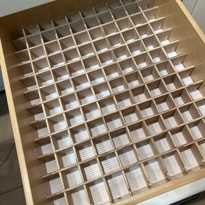 Essential Oil Drawer Dividers for 15ml Bottles/storage/rack/organizer ...