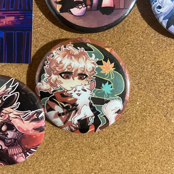 BSD Bungou Stray Dogs Pins Osamu Dazai, Nakahara Chuuya, Edgar Allan ...