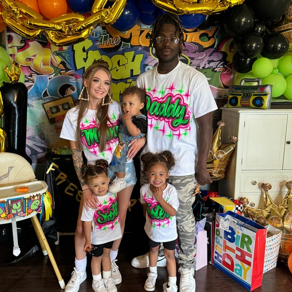 Airbrush Est Year Design - Etsy