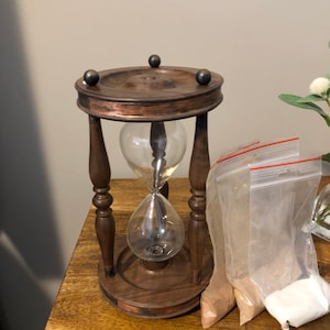 One Hour Hourglass, Just Married Ceremony ,wedding Gift,unity. - Etsy