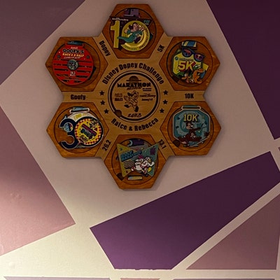 Six Star World Marathon Majors Finisher Medal Display Holder - Etsy