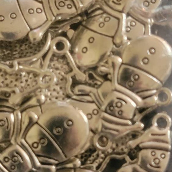 30pcs Snowman Charms Snow Charm Winter Charms Antique Silver Tone ...