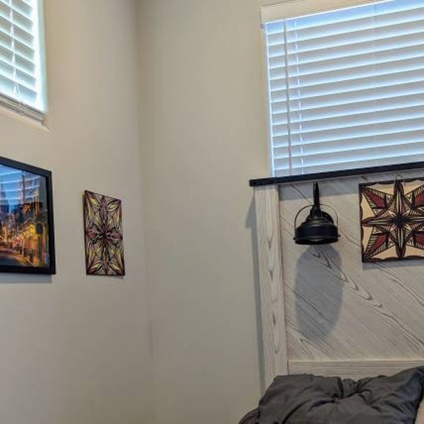 Samoan Siapo Tapa Print on Wood - Polynesian Tapa - Etsy